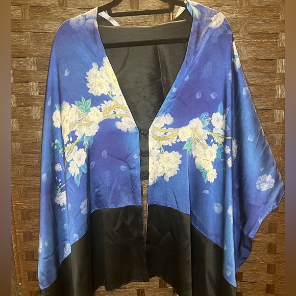 Jackets & Coats | Japanese Style Satin Cardigan Cape | Poshmark